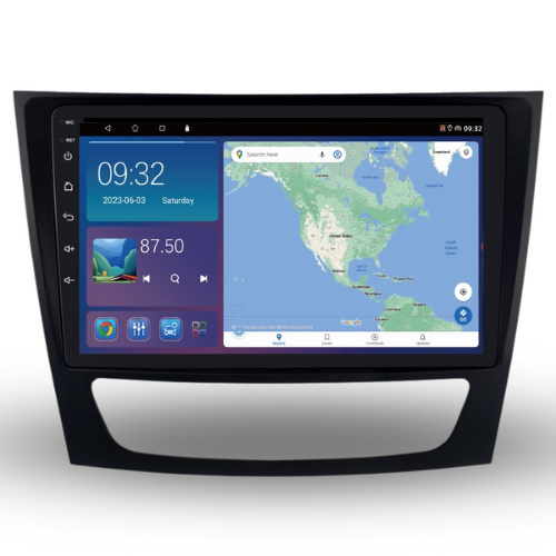 Mercedes E-Class W211 2002-2010 Android 13 Wireless CarPlay & Android ...